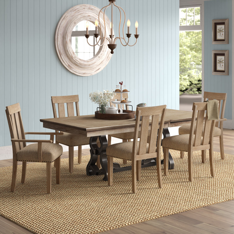 Kelly Clarkson Home Sonobana 7 Piece Extendable Dining Set & Reviews | Wayfair